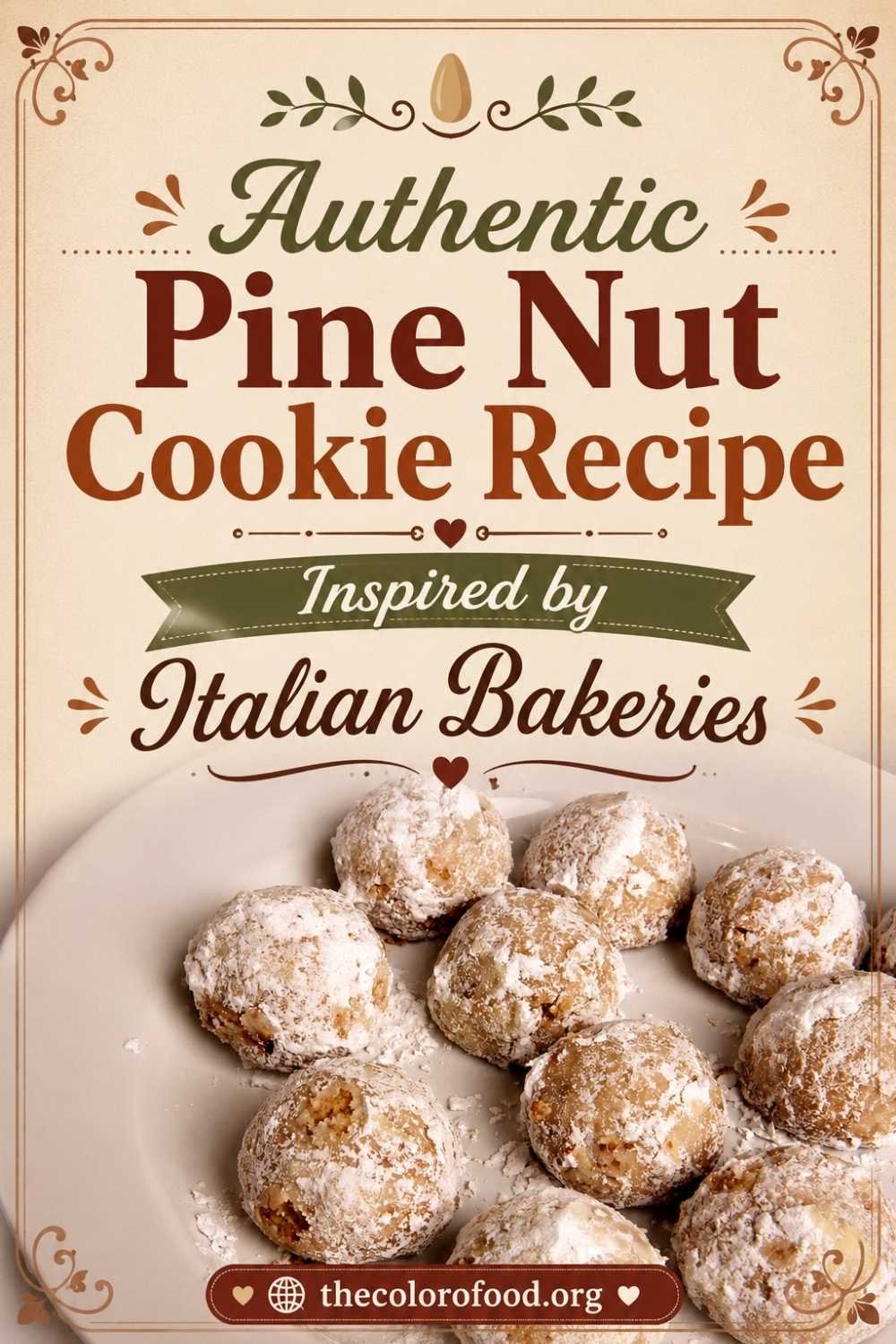 Authentic Pine Nut Cookie Recipe Inspired by Italian Bakeries ...